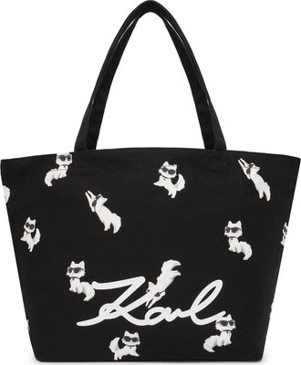 Karl Lagerfeld Handtasche KARL LAGERFELD B1W50053 Schwarz