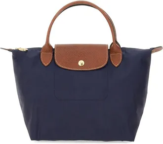 Longchamp Womens Handbag Le Pliage Small Blue Handbags Hand Bags