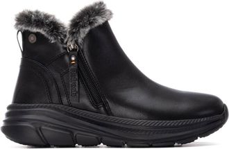 Refresh Freizeitstiefeletten Damen Schwarz - Bequeme und vielseitige Schuhe - Casual Mode - Modell 17320502 (Größe 39)