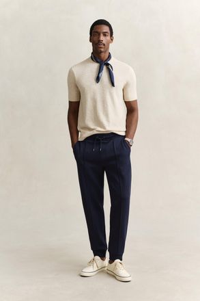 GANT Herren Interlock Sweathose (XXXL) EVENING Blau