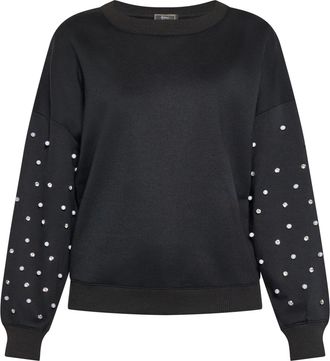 Faina Sweatshirt Damen schwarz