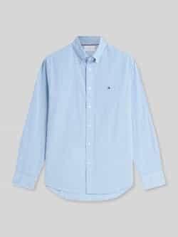 Tommy Hilfiger Regular Fit Freizeithemd aus reiner Baumwolle