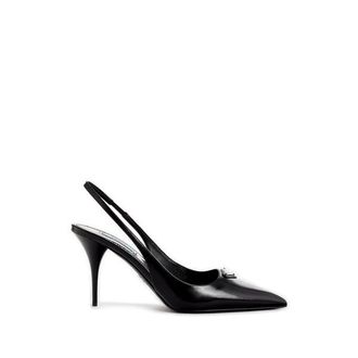 Prada Sling-back en cuir