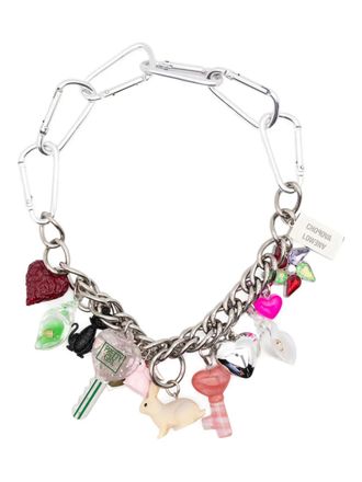 Chopova Lowena collier &agrave; breloques - Argent