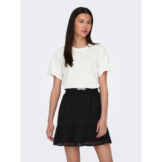 Jacqueline de Yong T-Shirt Pisa 15292431 Wei&szlig; Regular Fit