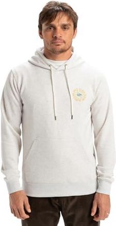 Quiksilver Pull en Polaire Graphic Mix Hoodie Homme Gris XXL