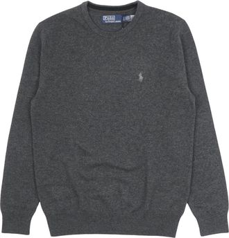 Polo Ralph Lauren Homme, Pulls, Gris, Taille: XL Tricots ras du cou