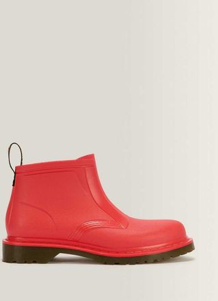 Dr. Martens 101 Rain Low Pull On Wasserabweisende Stiefel in Rot, Gr&ouml;&szlig;e: 36