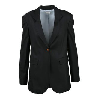 Alysi Femme, Vestes, Noir, Taille: 36 FR Blazer cintr&eacute;