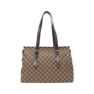 Louis Vuitton Sac &agrave; main en toile Pre-owned - Femme - Pre-owned - Brun - Taille: ONE Size