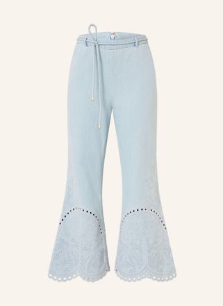 Zimmermann Cropped Jeans blau
