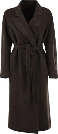Max Mara Manteau Mxtvista - Femme - Manteaux - Brun - Taille: 36 FR
