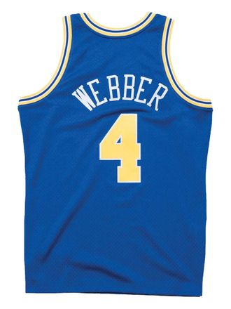 Mitchell & Ness débardeur x NBA Swingman Golden State Warriors 93-94 Chris Webber - Bleu