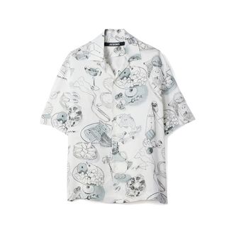 Jacquemus Homme, Chemises, Multicolore, Taille: L Short Sleeve Chemises