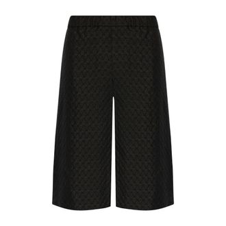 Alexander McQueen Schwarze Shorts mit Elastischem Bund und Taschen - - Shorts - Herren - Schwarzk - S
