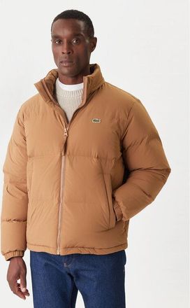 Lacoste Daunenjacke BH5154 Braun Regular Fit