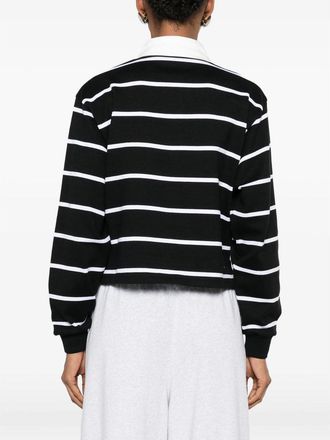 Amiri Striped Knit Sweater - Black