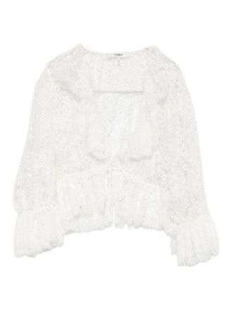 Chlo&eacute; Top - Blanc