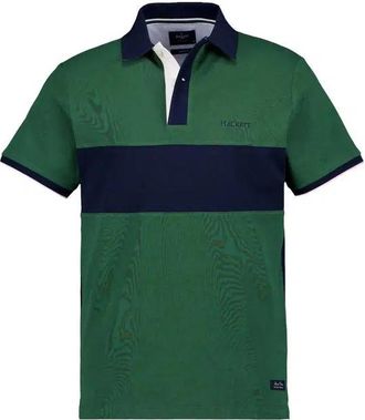 Hackett Herren Polo-Shirt blau Baumwoll-Piqu&eacute;