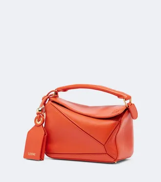 Loewe Sac Puzzle Featherlight Mini en cuir