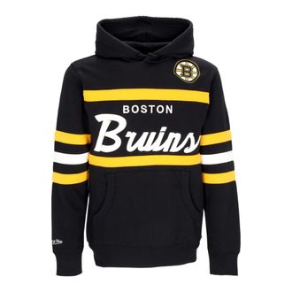 Mitchell & Ness Boston Bruins Head Coach Hoodie - - Sweatshirts & Hoodies - Herren - Mehrfarbig - S