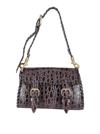 Dries Van Noten Sac Bandouli&egrave;re - Taupe