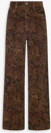 Pierre-Louis Mascia Pantalons D&eacute;contract&eacute;s - Or