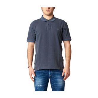 Woolrich Slavata Poloshirt - - Tops - Herren - Blau - S