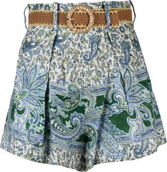 Zimmermann Damen, Shorts, Mehrfarbig, XSGr&ouml;&szlig;e