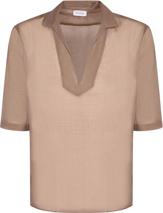 Tagliatore Homme, Tops, Beige, Taille: L Polo Zante