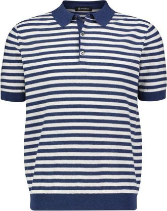 Engelhorn Herren Strickpolo mit Leinen PEDRO S