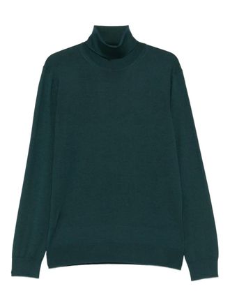 Ermenegildo Zegna pull à col roulé - Vert