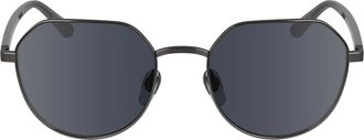 Calvin Klein CK23125S 009 Dark Gunmetal Sunglasses Unisex Metallo, P-3, 51