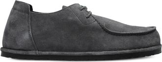 Birkenstock Utti Lace N Charbon, Cuir Daim