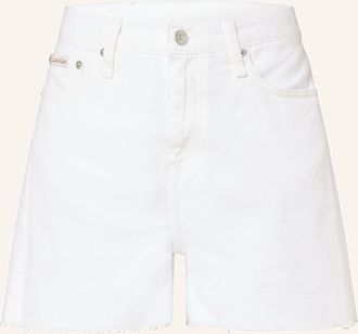 Calvin Klein Jeans Jeansshorts weiss