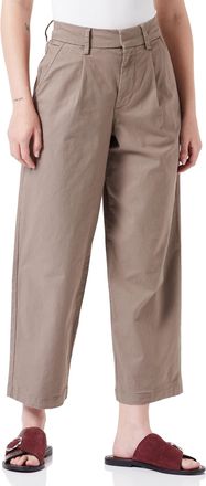 Jack & Jones JACK & JONES Damen Jjxx Jxida Regular Hw Cropped Pants Noos Gek rzte weite Hose, Brindle, 24W / 32L EU