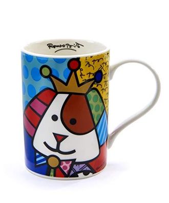 Enesco Romero Britto Giftcraft Tasse Hund 11 cm