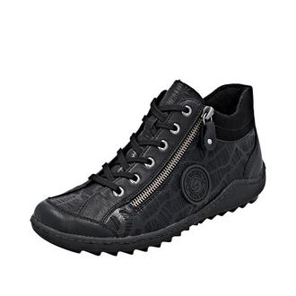 Remonte Bottes à lacets pour femme R1477, Noir, 40 EU