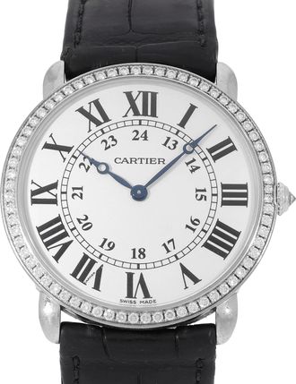 Cartier Uhren - Ronde - Gr. unisize - in Weiß - für Damen