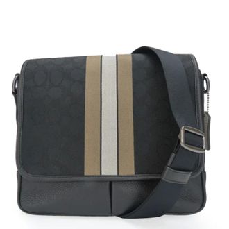 Coach Pre-owned Toile sacs-ports-paule - Homme - Pre-owned - Noir - Taille: ONE Size
