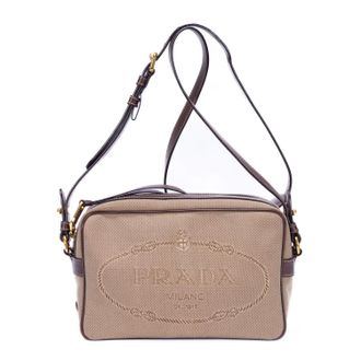 Prada Crossbody Bags - Camera Bag - Gr. unisize - in Beige - f&uuml;r Damen