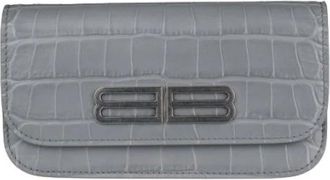Balenciaga Pre-owned Gossip Wallet Chain - Femme - Pre-owned - Gris - Taille: ONE Size