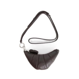 Christophe Lemaire Crossbody croissant coin wallet