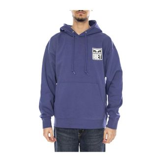 Obey Eyes Icon II Pullover - - Sweatshirts & Hoodies - Herren - Blau - XL