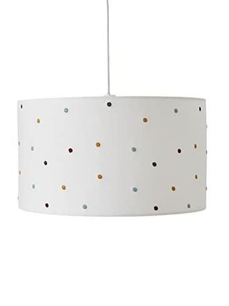 Vertbaudet Abat-jour pour suspension pois brodés Petits Pois beige/multicolore TU