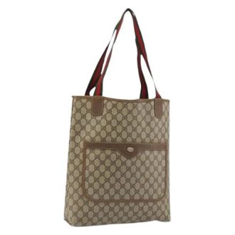 Gucci Pre-owned Vintage GG Canvas Tote - Femme - Pre-owned - Beige - Taille: ONE Size
