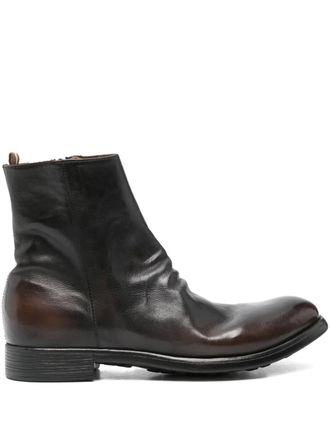 Officine Creative bottines Chronicle en cuir - Marron