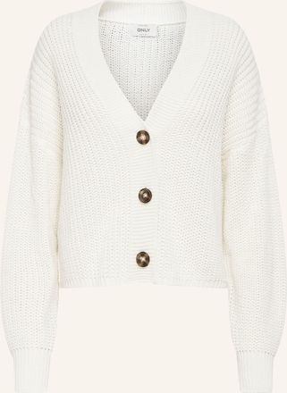 Only Strickjacke weiss