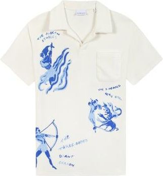 Maison Labiche Polo &eacute;ponge Monclar Ulysse en coton