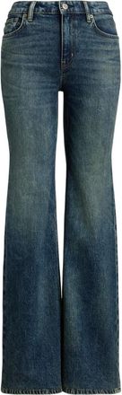 Ralph Lauren Femme, Jeans, Bleu, Taille: 34 FR Jean évasé rétro bleu